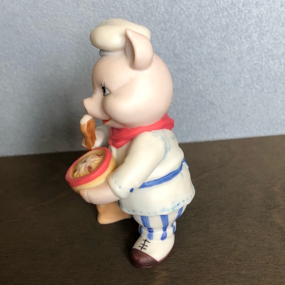 Vintage | Accents | Bronson Collectible Charles The Chef Figurine ...